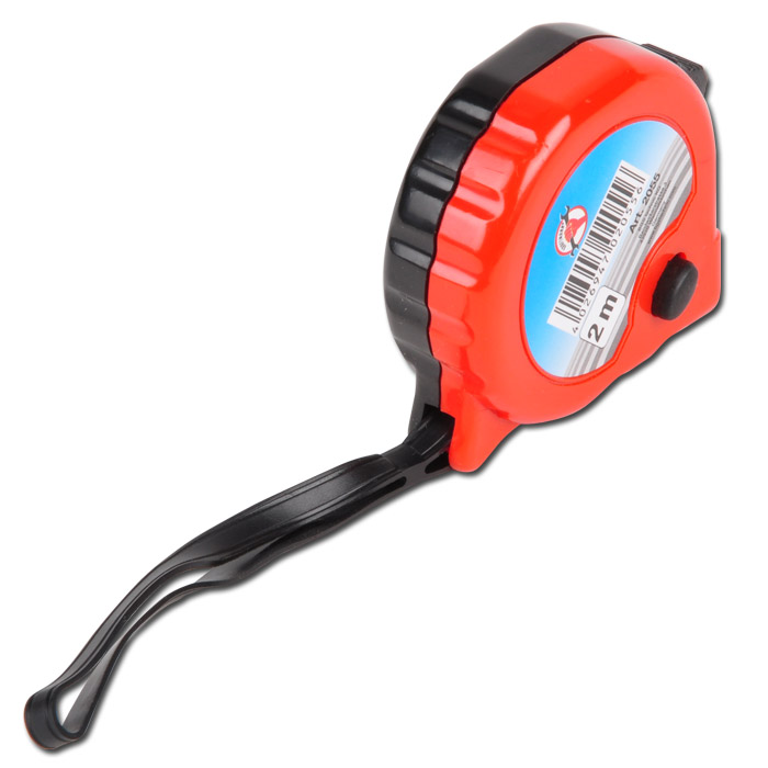 "BGS" roll tape measure - length 2 m - with automatic rewind and stopper