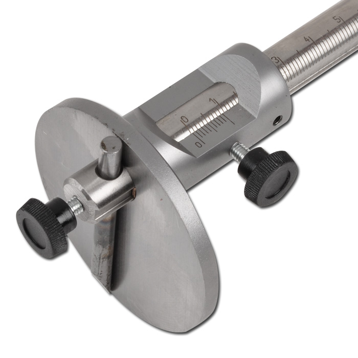 Marking gauge with round measuring rod - 300mm - "PREISSER"